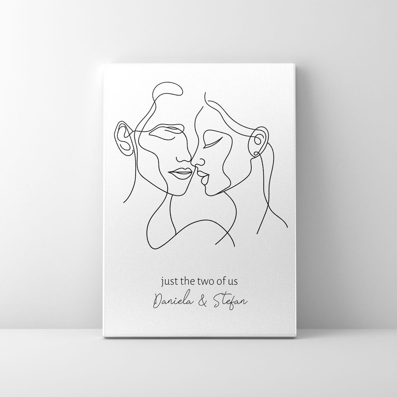 Personalisierte Line Art Wandbilder – Inspiring Art